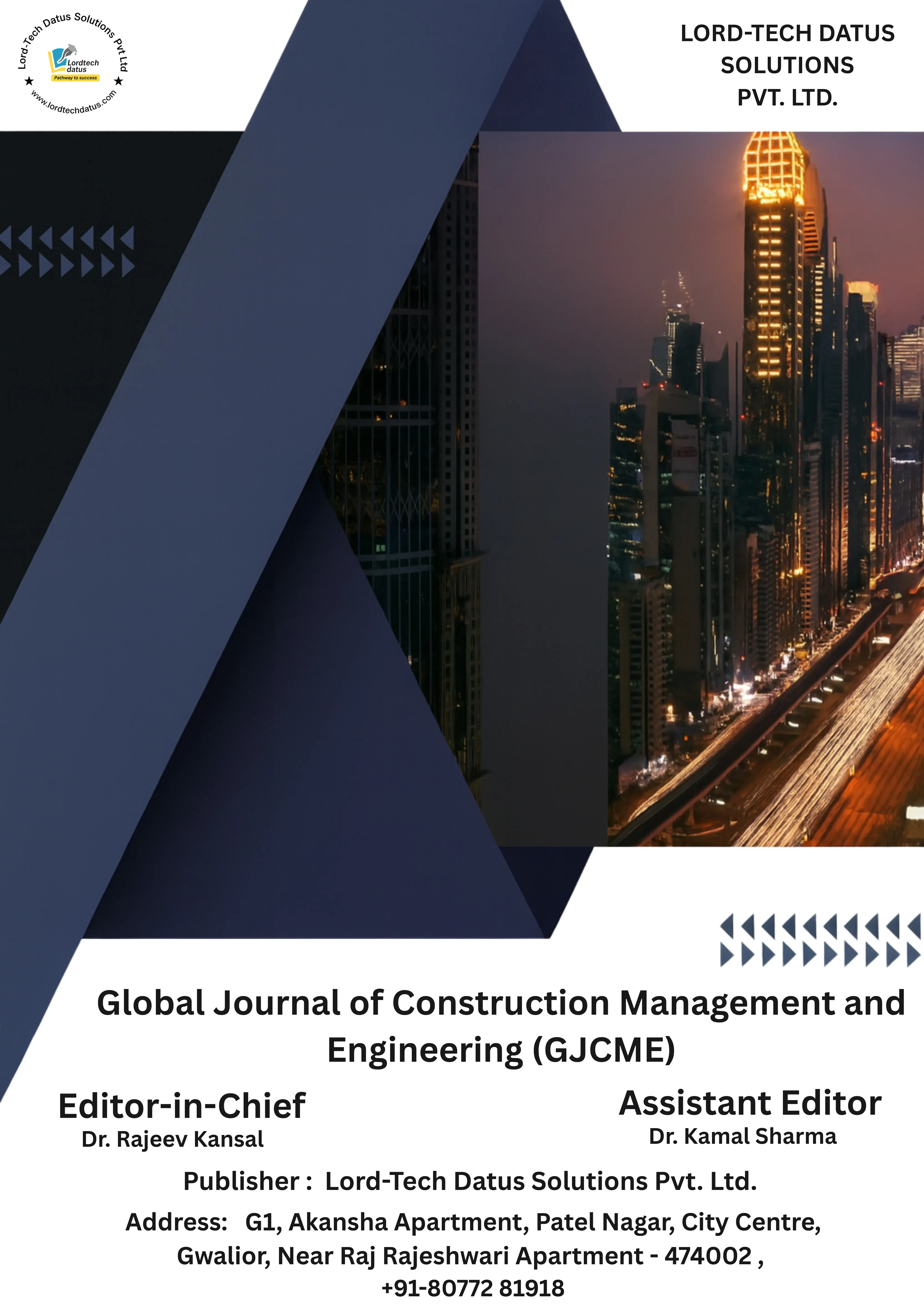 GJCME: Global Journal of Construction Management and Engineering